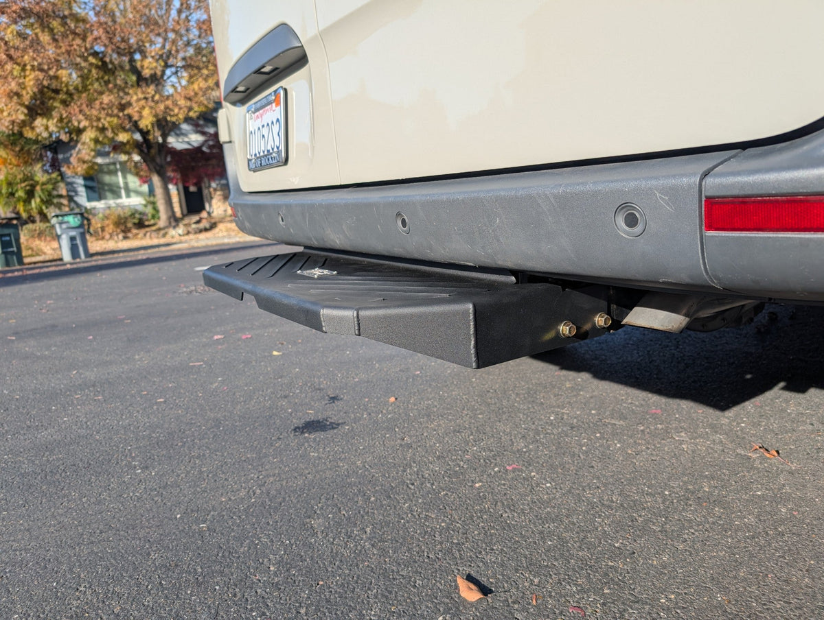 Mercedes Sprinter Rear Plateau Step – Shadowmarq
