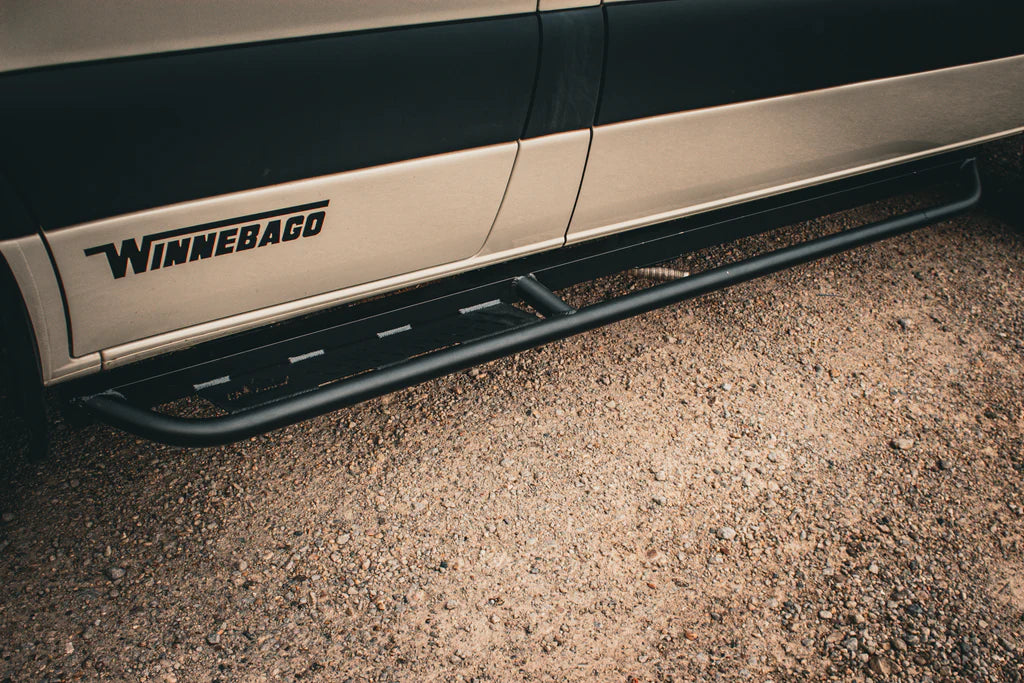 CAtuned Off-Road Mercedes Sprinter Side Steps – Shadowmarq