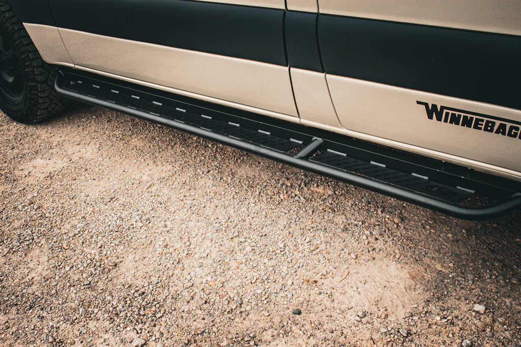 CAtuned Off-Road Mercedes Sprinter Side Steps – Shadowmarq