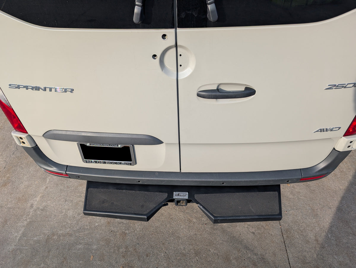 Mercedes Sprinter Rear XL Plateau Step – Shadowmarq