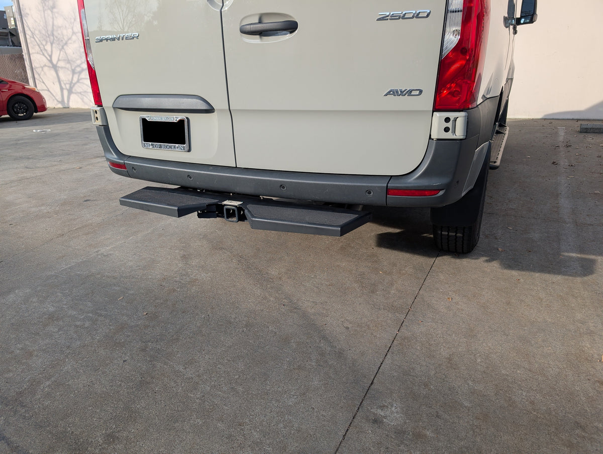 Mercedes Sprinter Rear XL Plateau Step – Shadowmarq